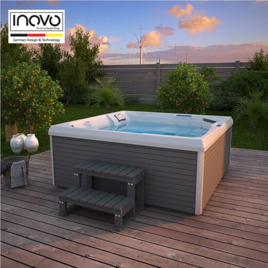 Outdoor Jacuzzi Whirlpool Hot Tub - INOVO Singapore