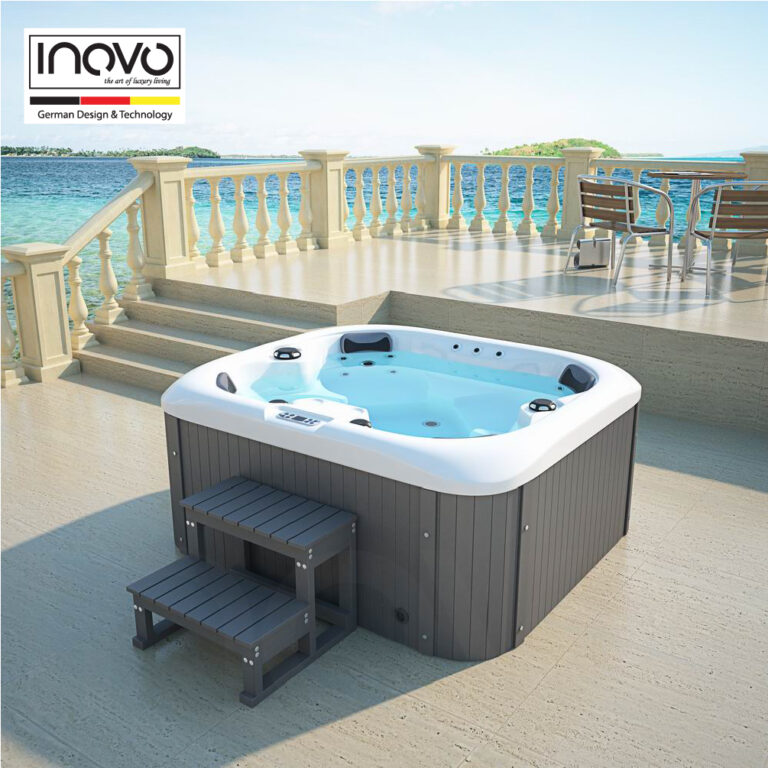 Outdoor Jacuzzi Whirlpool Hot Tub - INOVO Singapore